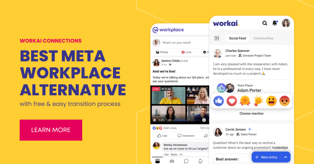Best Meta Workplace Alternative - Workai Connections