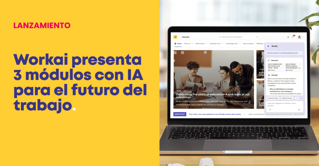 Workai lanza tres módulos impulsados por IA para el futuro del trabajo